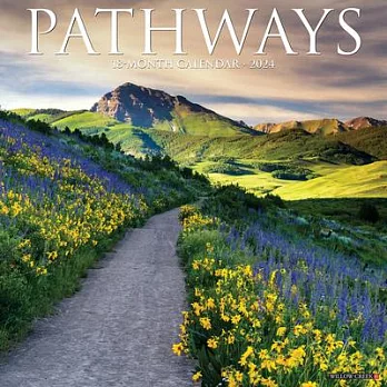 博客來-Pathways 2024 12 X 12 Wall Calendar