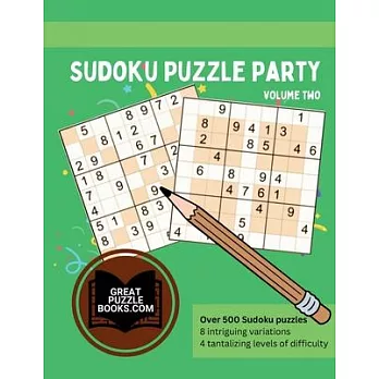 博客來-Sudoku Puzzle Party Volume Two