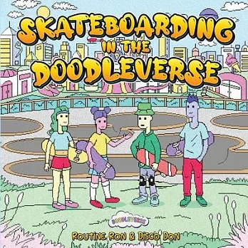 博客來-Skateboarding in the Doodleverse