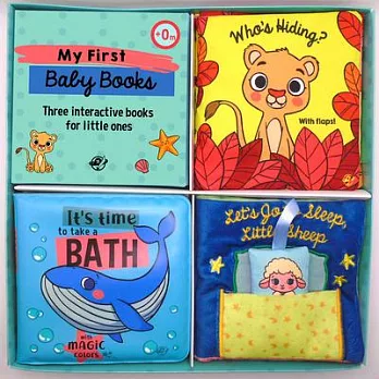 博客來-My First Baby Books: Three Interactive Books for the Little Ones ...