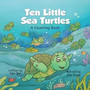 博客來-Ten Little Sea Turtles: A Counting Book
