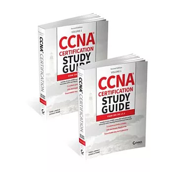 博客來-CCNA Certification Study Guide: Exam 200-301, 2e Volume 1 and ...