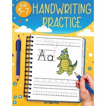 博客來-Handwriting Practice for Kids 5-7: Fun and Educational Alphabet and ...