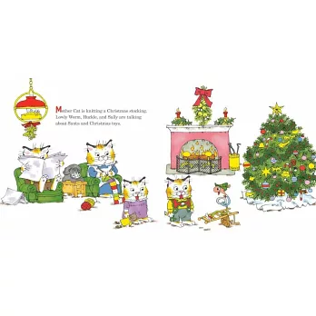 博客來-Richard Scarry’s Lowly Worm Saves Christmas!
