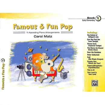 博客來-Famous&fun pop book 1