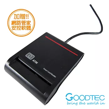 Goodtec ATM+SIM 智慧晶片卡讀卡機科技黑 ♥新貨到♥＠b91tdf1｜PChome Online 個人新聞台