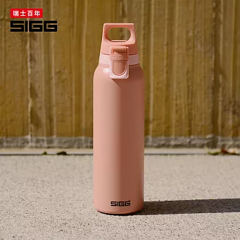 博客來-瑞士百年 SIGG? 彈蓋輕量保溫瓶? 550ml (蜜桃)