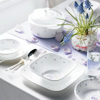 博客來-【美國康寧】CORELLE 紫梅- 6吋深盤