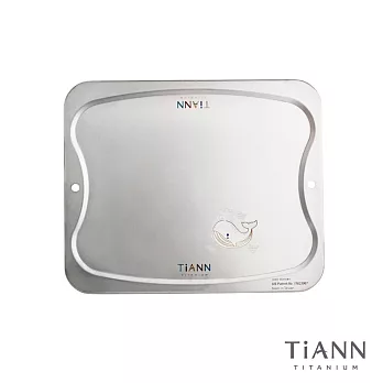 博客來-【鈦安TiANN】純鈦防沾黏 鯨魚款中砧板