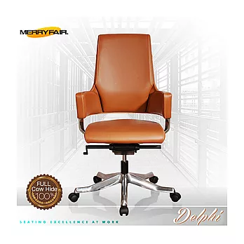 【Merryfair】DELPHI摩登優雅(全牛皮)中背辦公椅-棕色 $補貨到$＠k1bs5h｜PChome Online 個人新聞台