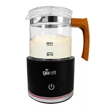 博客來-【Giaretti】全自動溫熱奶泡機 GL-9121經典黑