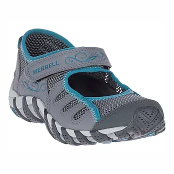 博客來-Merrell Waterpro Pandi 2 [ML033190] 女 戶外鞋 水陸 運動 穩定 緩震 耐磨 鐵灰 25cm 灰/藍