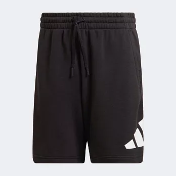 博客來-Adidas M FI 3BAR Short [HC3477] 男 短褲 運動 休閒 棉質 舒適 愛迪達 黑