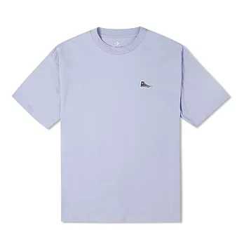 博客來-CONVERSE CHUCK TAYLOR SHOE PATCH TEE 短袖上衣 男女 藍色 S 藍