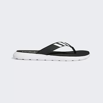 博客來-Adidas Comfort Flip Flop [EG2069] 男女 人字拖鞋 夾腳 休閒 夏日 海灘 泳池 黑白