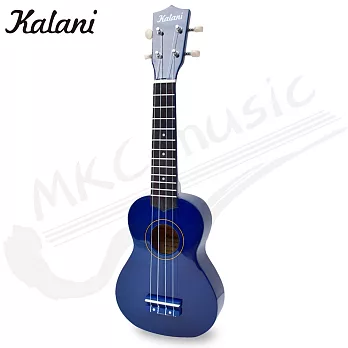 博客來-Kalani 21吋 彩色烏克麗麗-深藍色