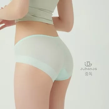 博客來-JUNGDOG韓國布料超輕薄無痕內褲 XL 蘋果綠