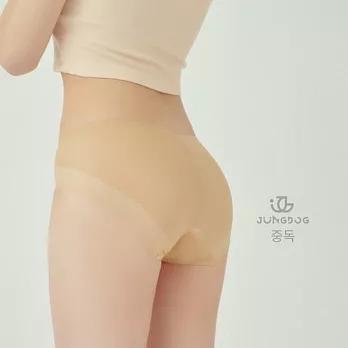 博客來-JUNGDOG韓國布料超輕薄無痕內褲 XL 裸膚色