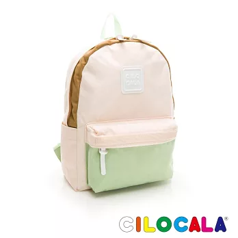 博客來-CILOCALA 限量版亮彩尼龍防潑水COMBI後背包-中大 黃