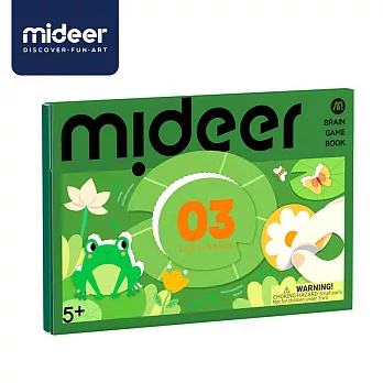 博客來-《MiDeer》-- 美術貼紙書-全腦開發(LEVEL3)