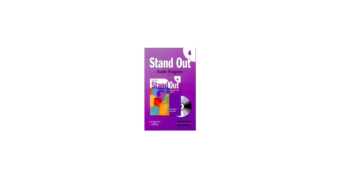 博客來-Stand Out (4) 2/e Audio CD/1片