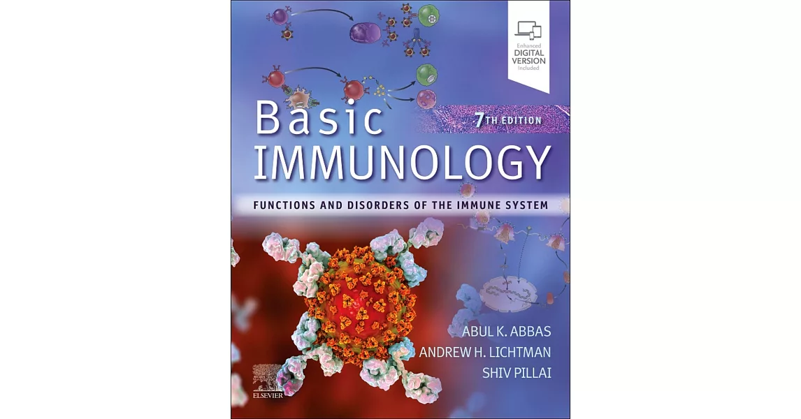 博客來-Basic Immunology，7E：Functions and Disorders of the Immune System