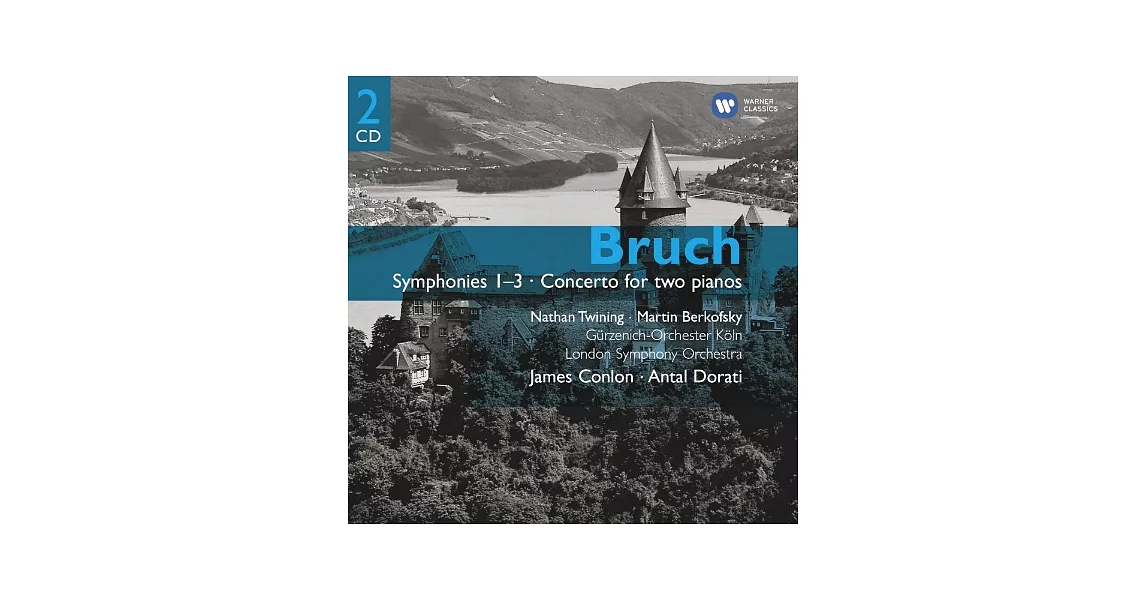 博客來-James Conlon / Bruch: Symphonies and Concerto for 2 pianos