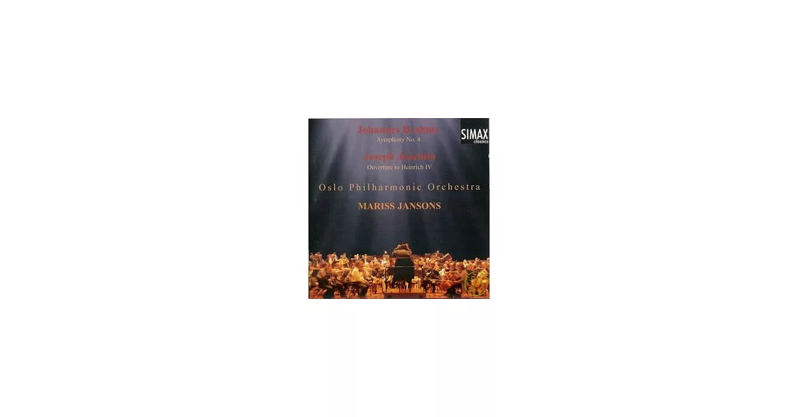 博客來-Mariss Jansons, Oslo Philharmonic Orchestra / Brahms:Symphony No.4