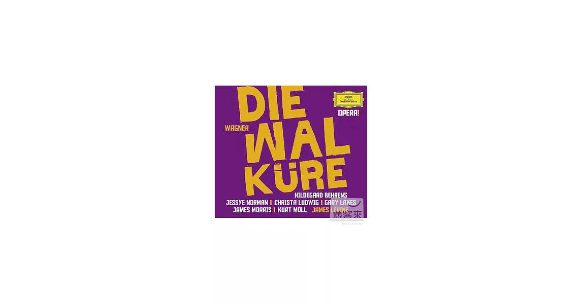 博客來-Wagner : Die Walkure / James Levine (4CD)