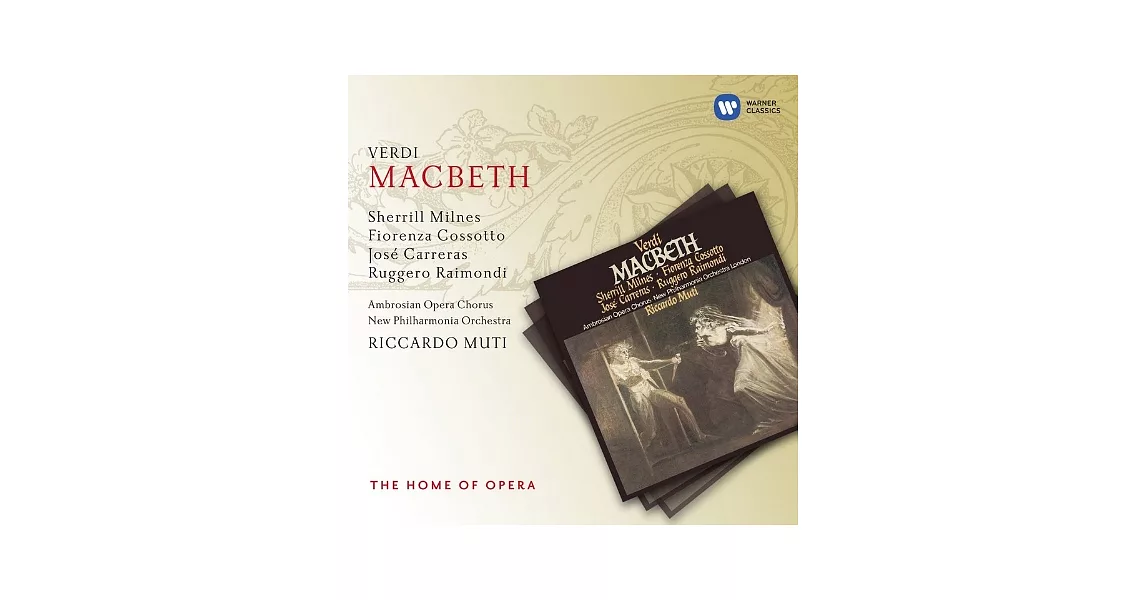 博客來-Verdi: Macbeth / Sherrill Milnes / Fiorenza Cossotto /Jose Carreras ...