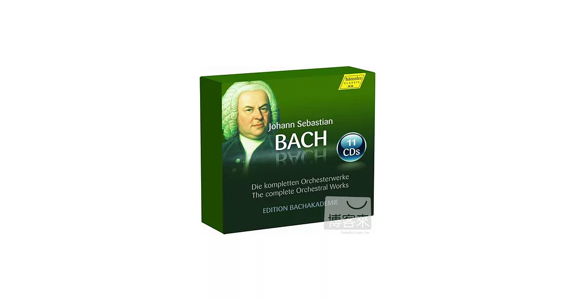 博客來-The Complete Bach Orch works / Helmut Rilling (11CD)