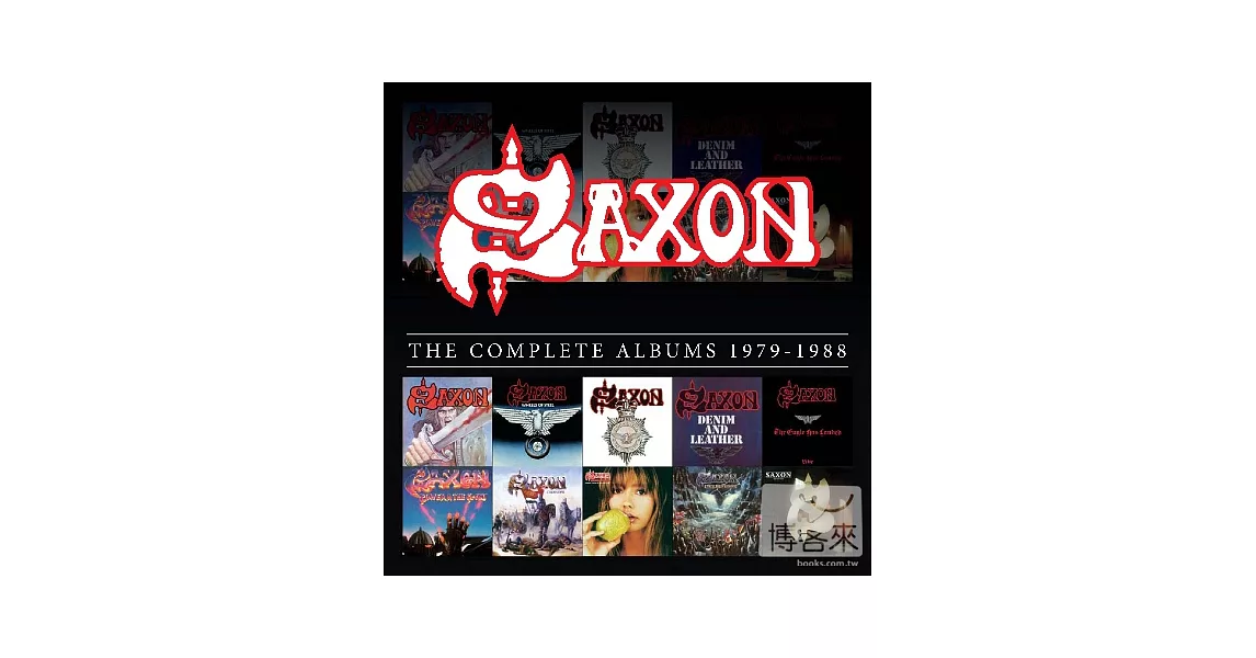 博客來-Saxon / The Complete Albums 1979-1988 (10CD)