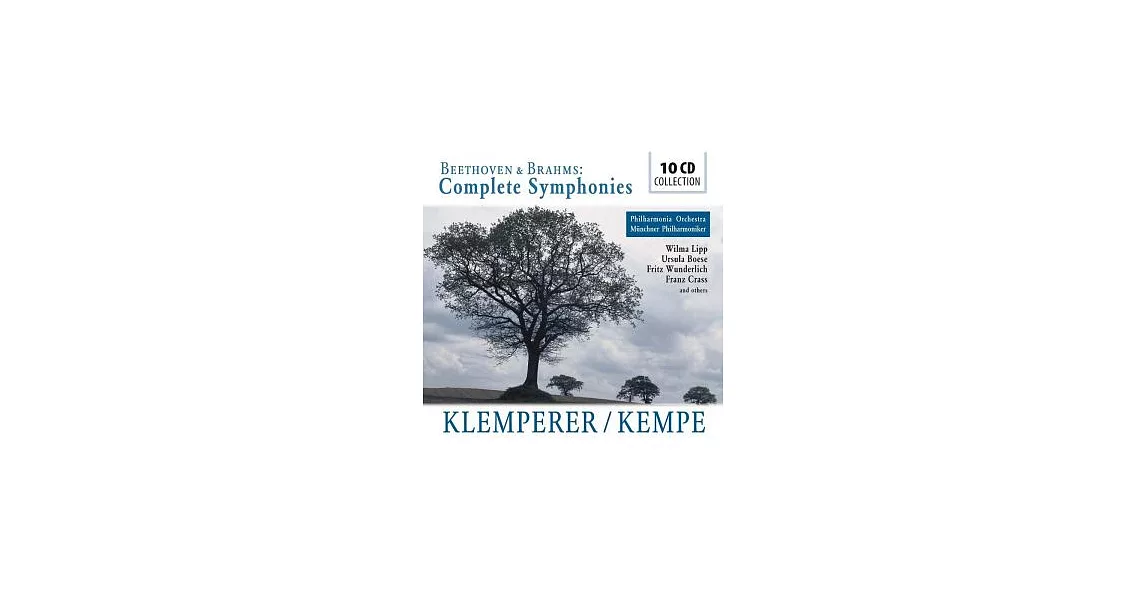 博客來-Wallet-Beethoven & Brahms: Complete Symphonies/ Otto Klemperer ...