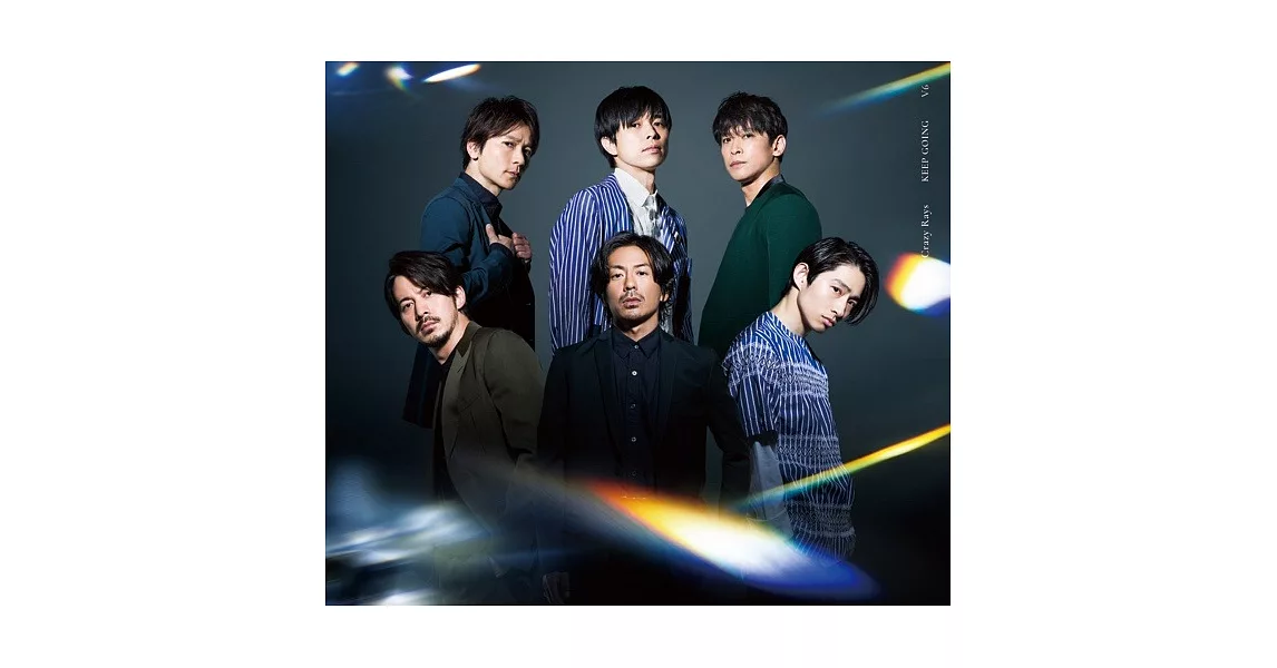 博客來-V6 / Crazy Rays & KEEPGOING 初回版B (CD+DVD)