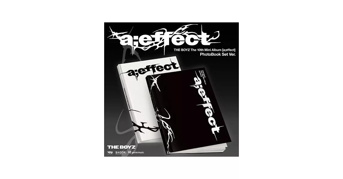 博客來-THE BOYZ - THE 10TH MINI ALBUM [A;EFFECT] PH兩版合購 (韓國進口版)