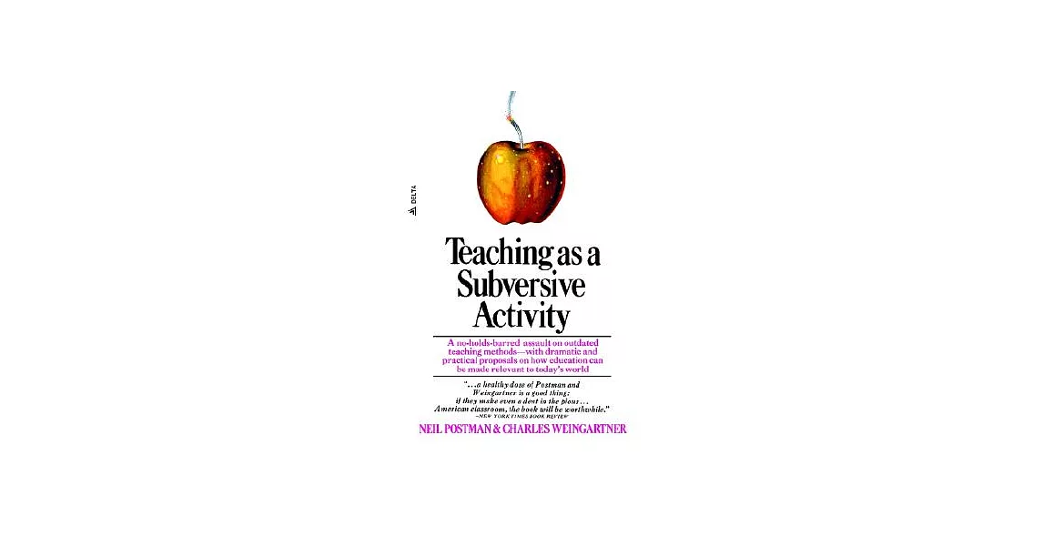 博客來-Teaching As a Subversive Activity