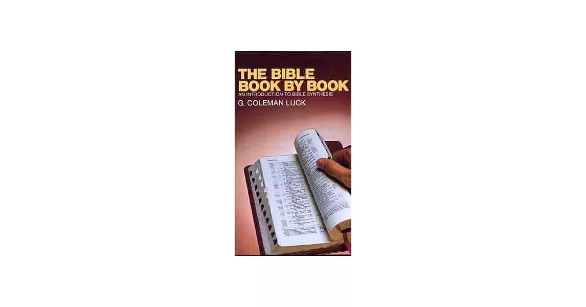 博客來-The Bible Book by Book: An Introduction to Bible Synthesis