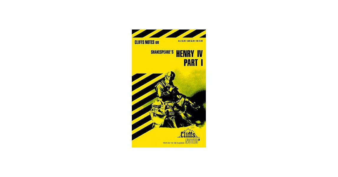 博客來-Cliffsnotes on Shakespeare’s Henry IV, Part 1