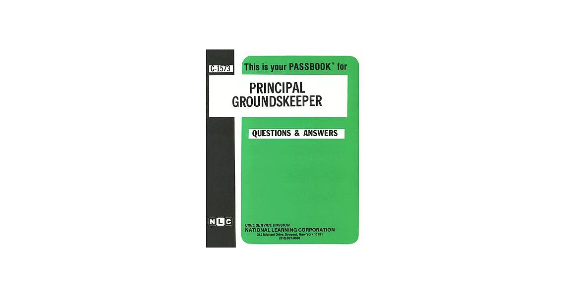 博客來-Principal Groundskeeper