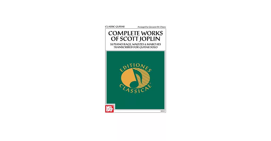 博客來-Mel Bay Presents Complete Works of Scott Joplin: 52 Piano Rags, Waltzes & Marches ...