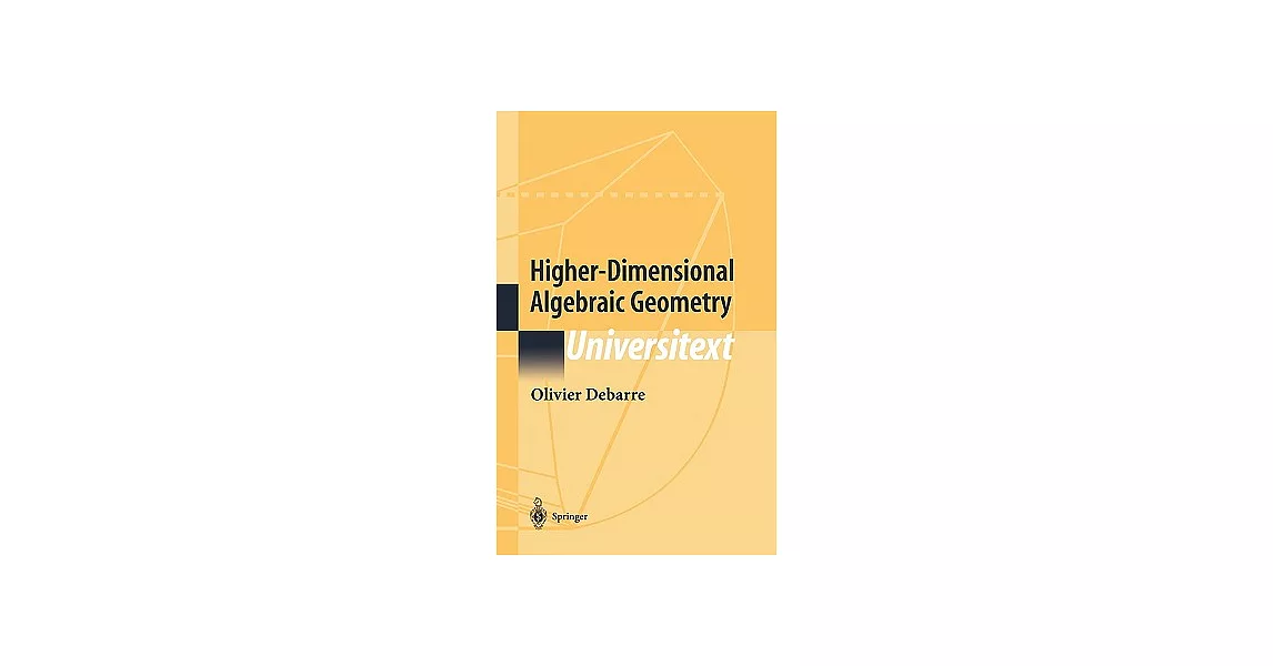 博客來-Higher-Dimensional Algebraic Geometry