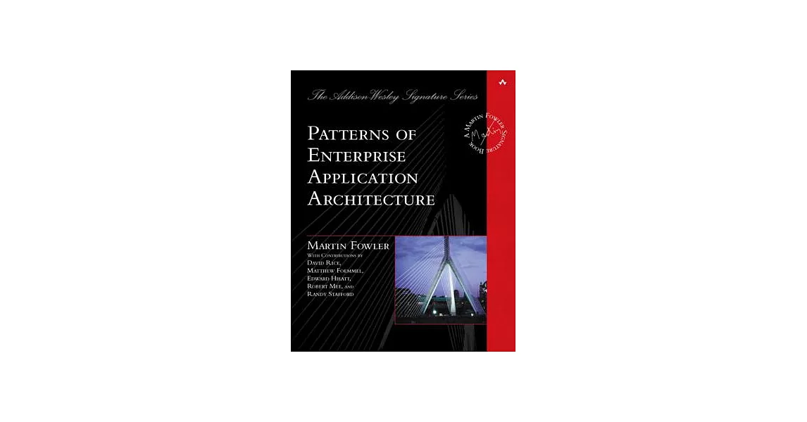 博客來-Patterns of Enterprise Application Architecture