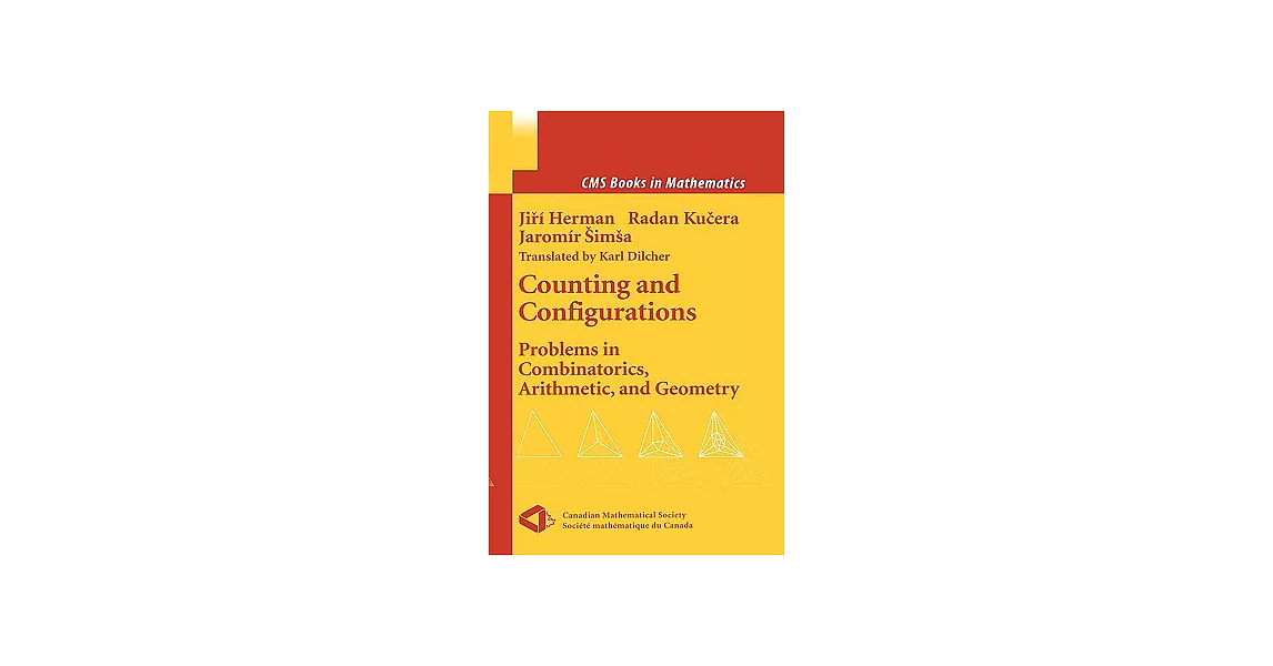 博客來-Counting and Configurations: Problems in Combinatorics, Arithmetic, and Geometry