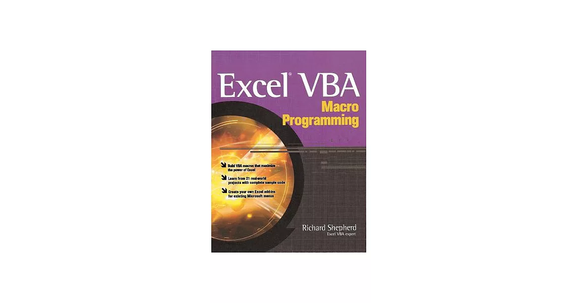 博客來-Excel Vba Macro Programming
