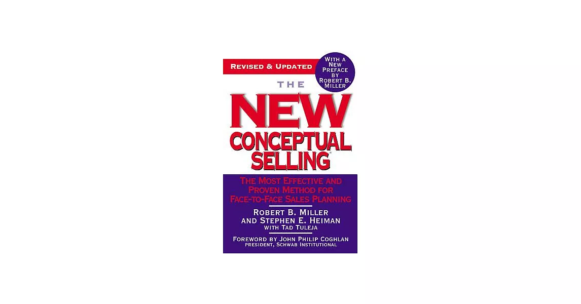 博客來-The New Conceptual Selling: The Most Effective and Proven Method ...
