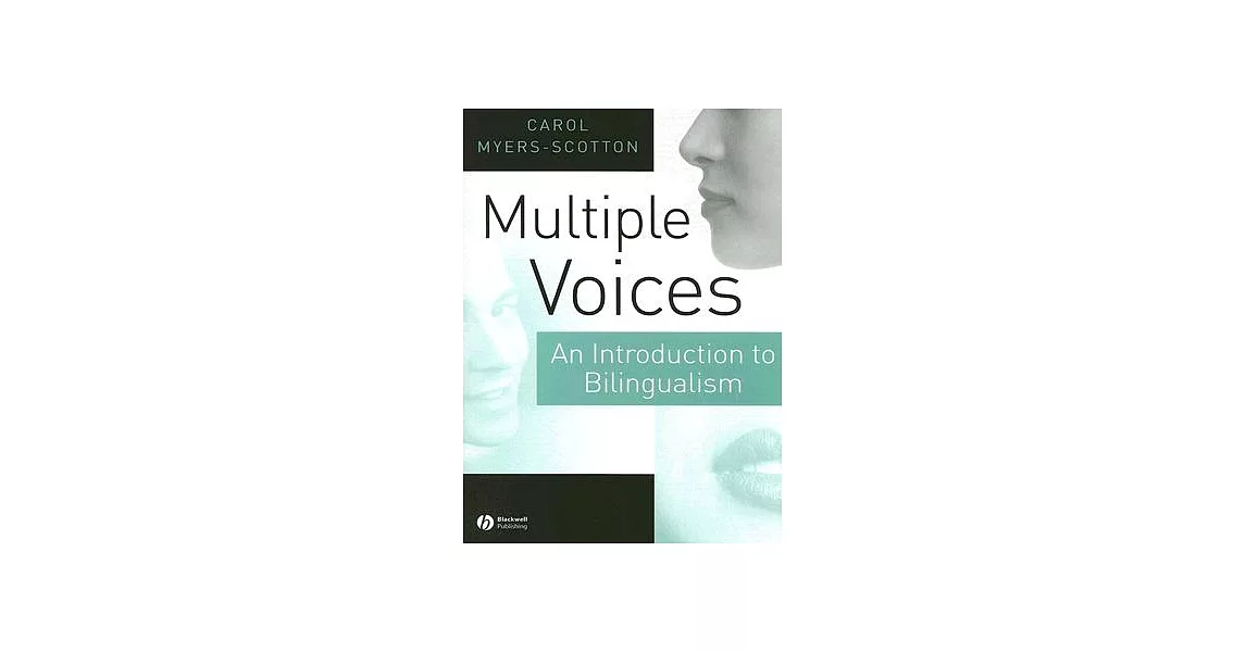 博客來-Multiple Voices: An Introduction to Bilingualism