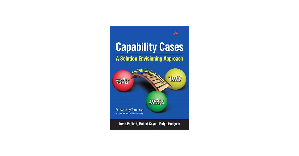 博客來-Capability Cases: A Solutions Envisioning Approach