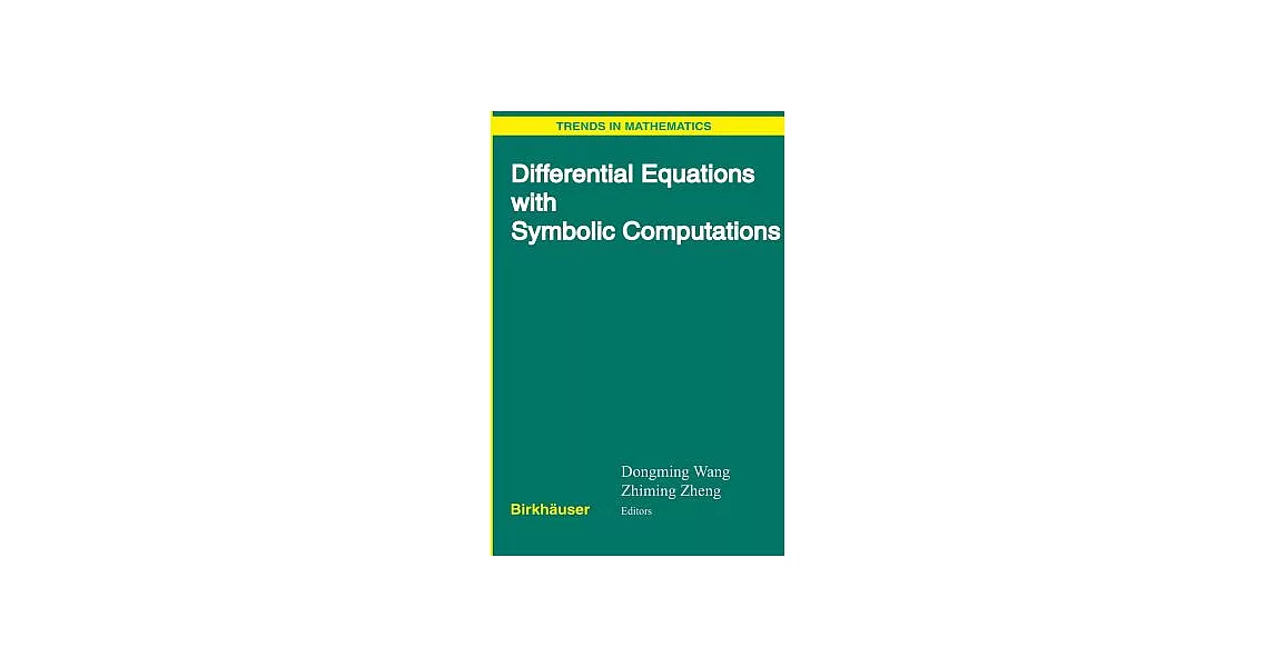 博客來-Differential Equations With Symbolic Computation