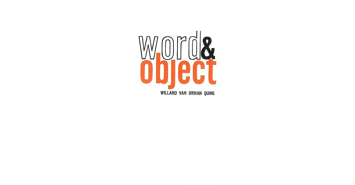 博客來-Word and Object