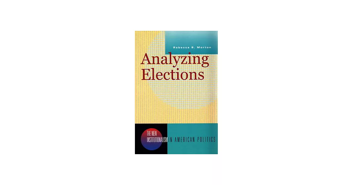 博客來-Analyzing Elections